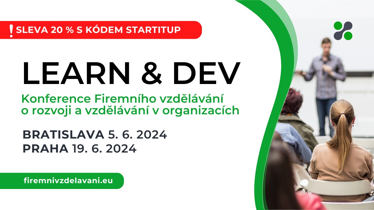 Konferencia o firemnom vzdelávaní Learn & Dev - Startitup.sk