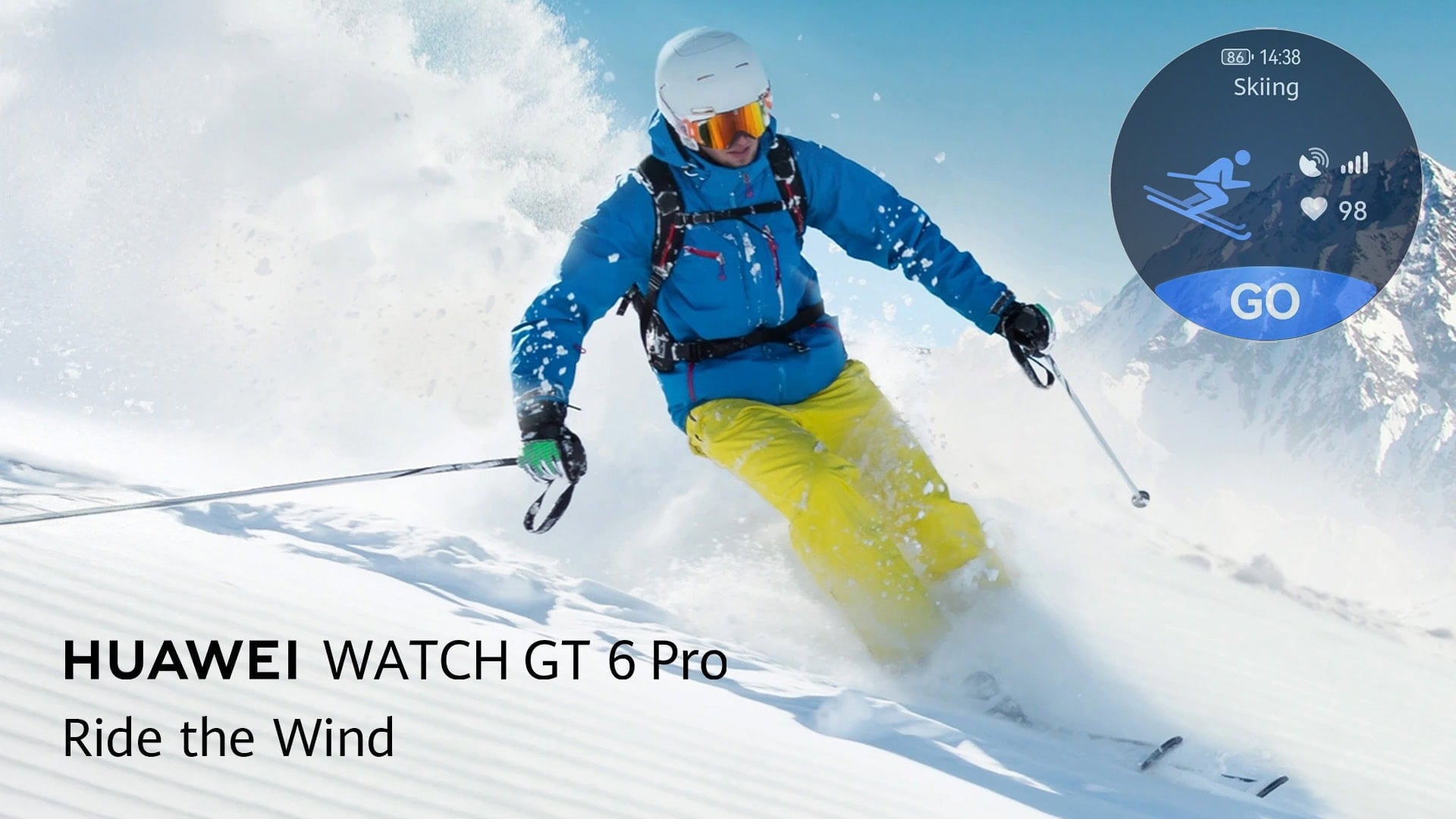 Séria Huawei WATCH GT 6: Lyžiarsky tréner na zápästí